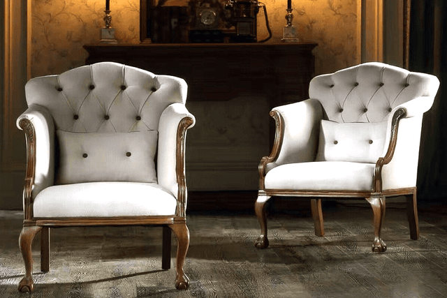 Ghế Sofa đơn tân cổ điển hợp với không gian nào? Những mẫu sofa cổ điển ...